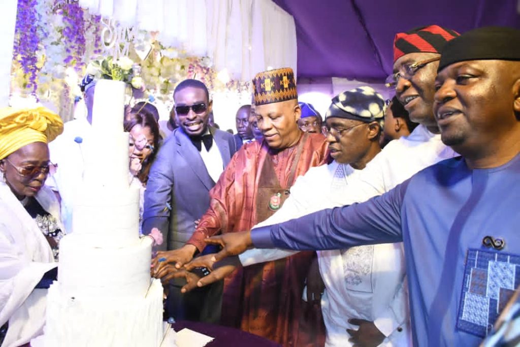 VP Shettima attends the marriage ceremony of Miss Deborah Ershima and ...